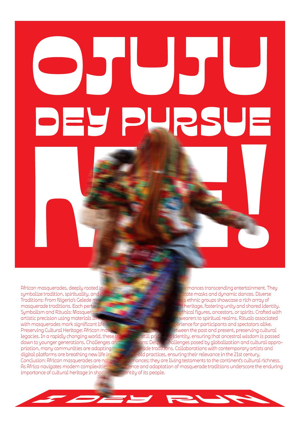 The Ojuju Typeface - An Afro-Grotesque Font by Chisaokwu Joboson