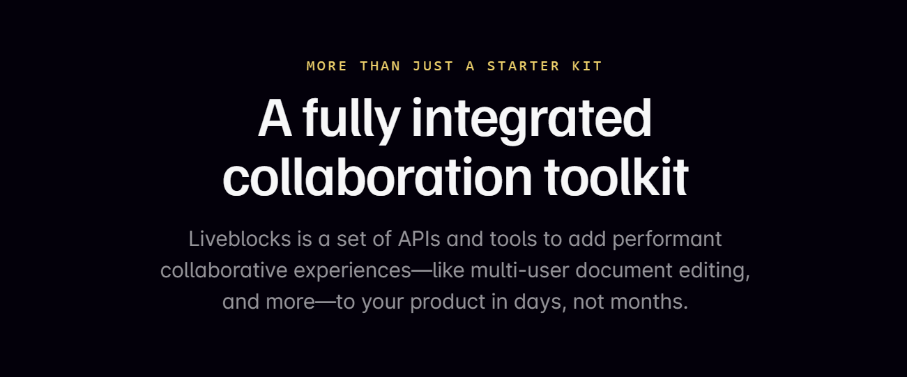 📝 Liveblocks: Bringing Collaboration to Software