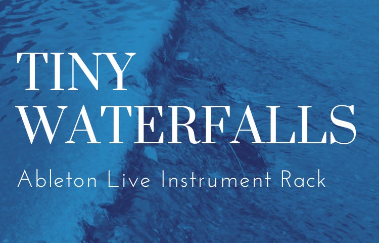 Tiny Waterfalls | January 2024 - by ZW Buckley