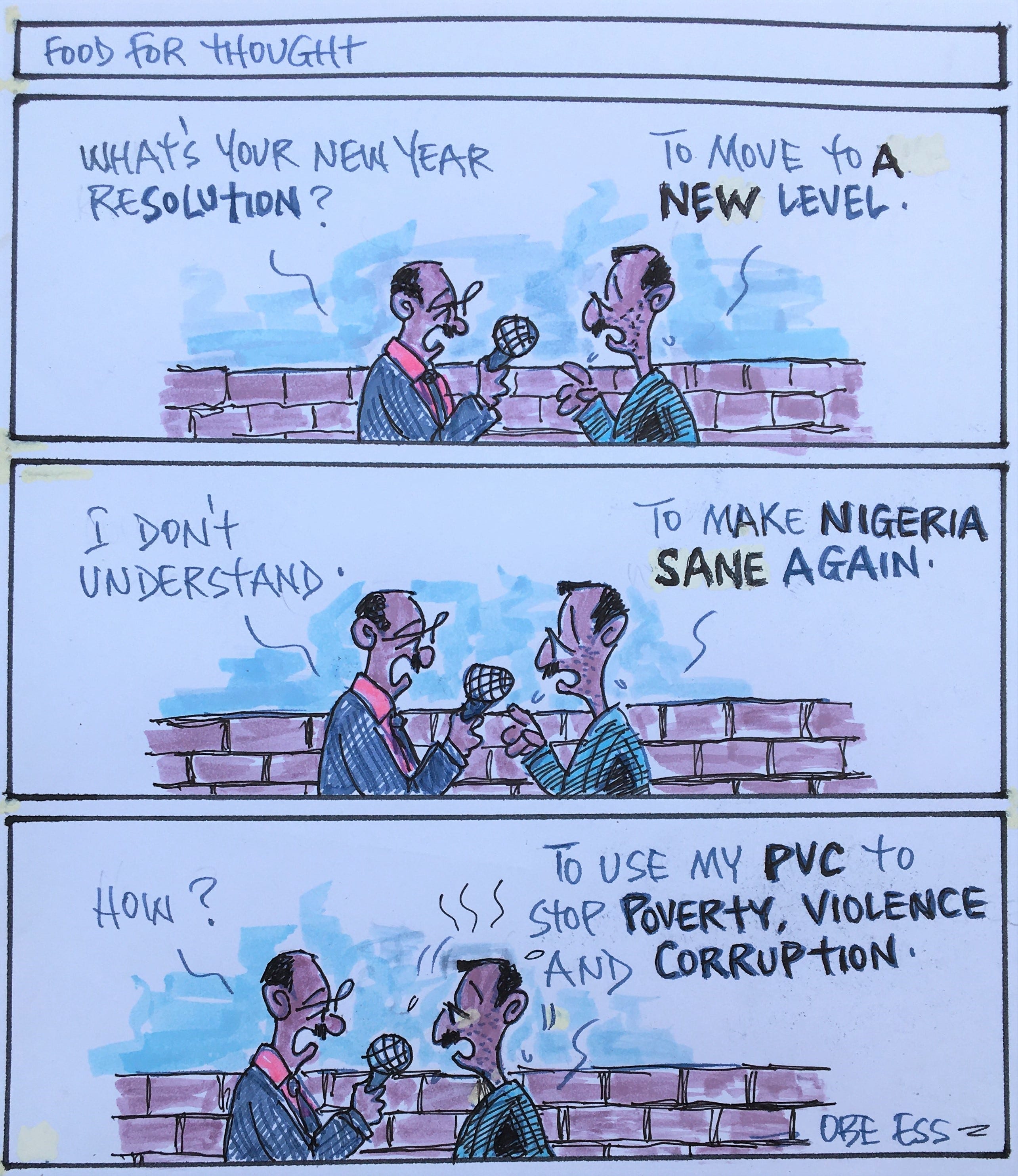 Food for thought - by Obe Ess - Obe’s Newsletter