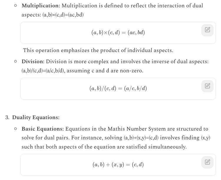 The Mathis Number System: An Exploration - by Mark Davey