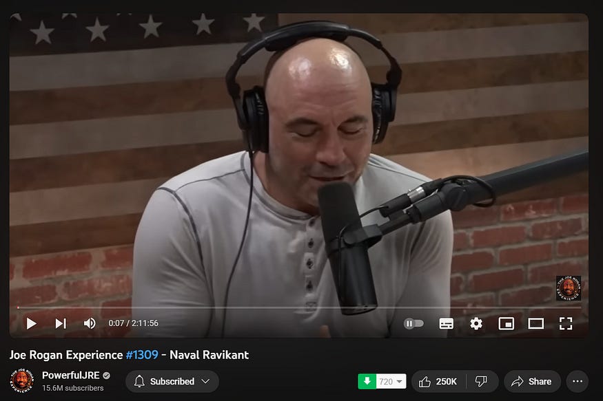 I watched Naval Ravikant podcast with Joe Rogan[ Here is what I learnt ]