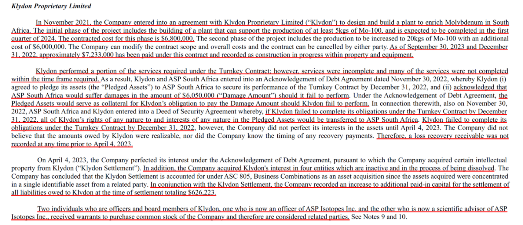 ASPI Isotopes ASPI - The Equity Dispatch