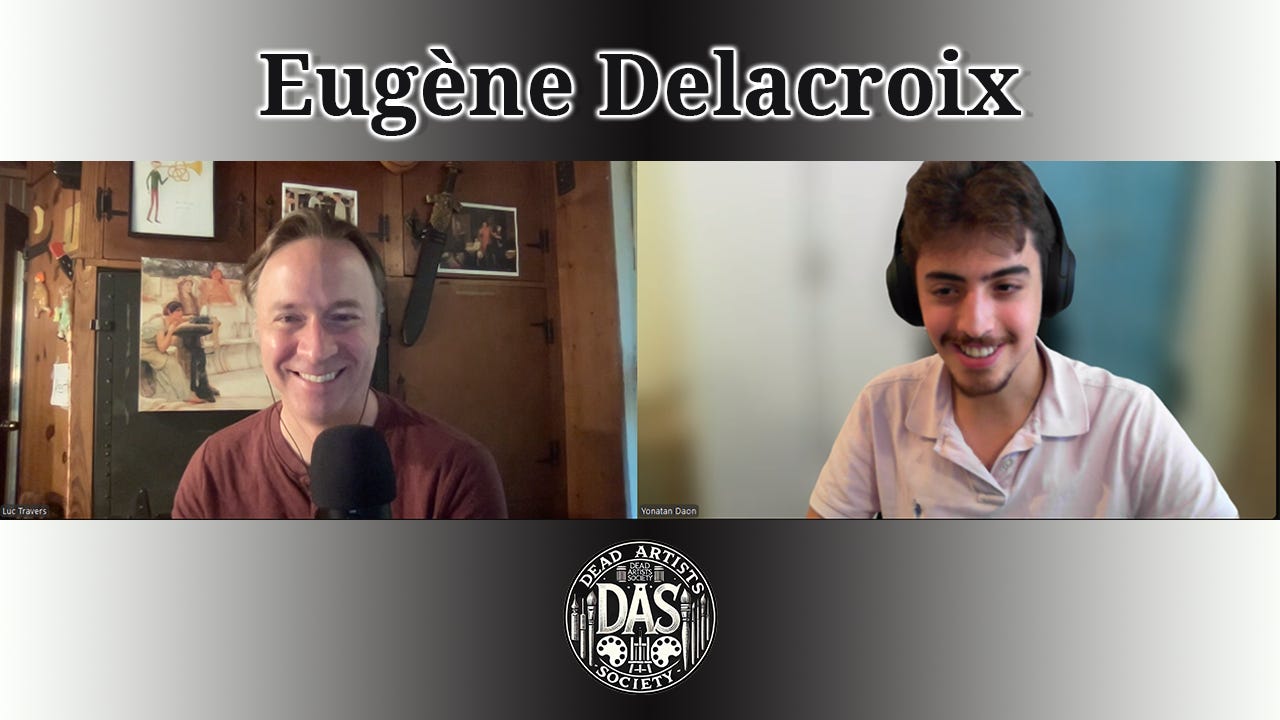 Dead Artists Society - Eugène Delacroix | w/ Luc Travers