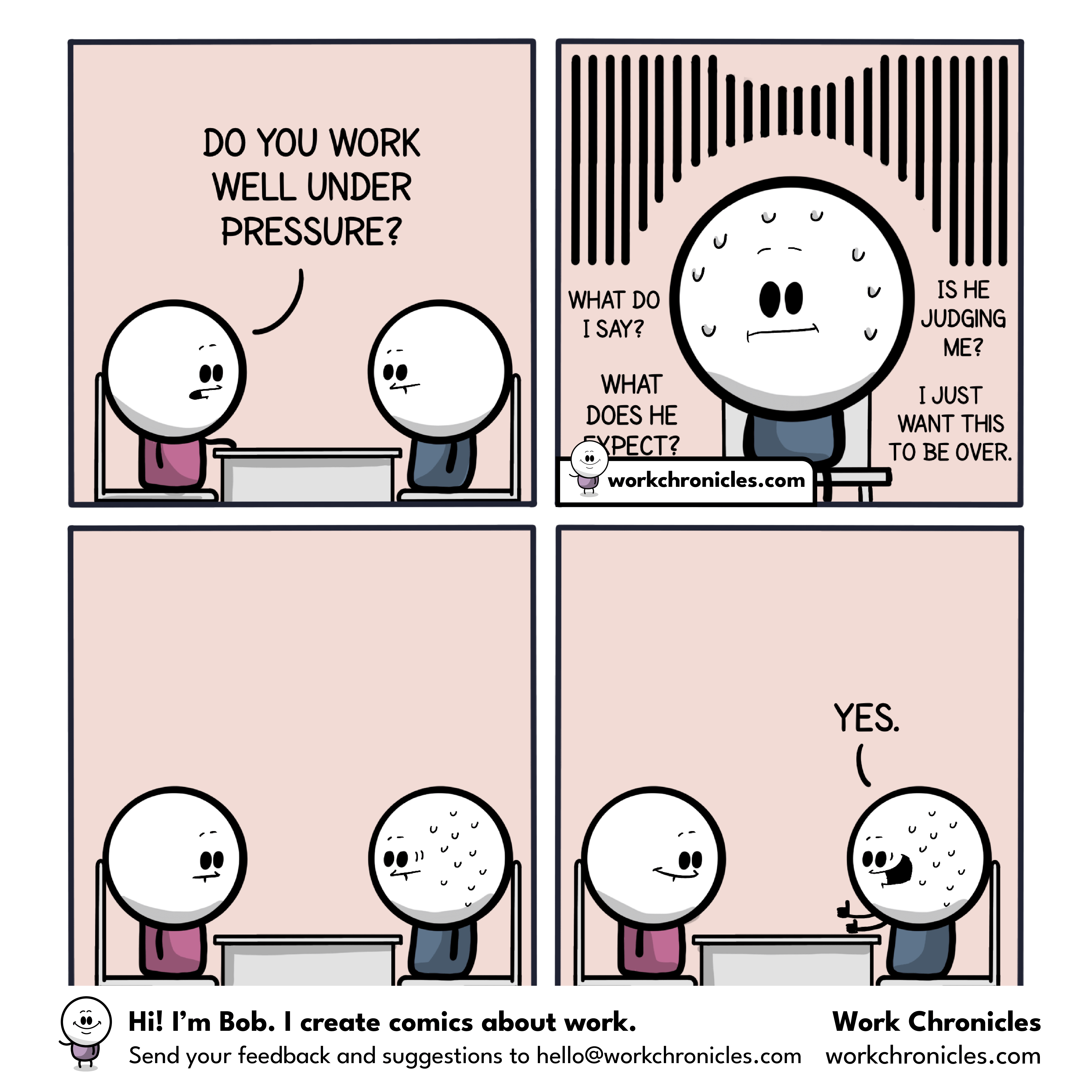 (comic) Working under pressure - Work Chronicles