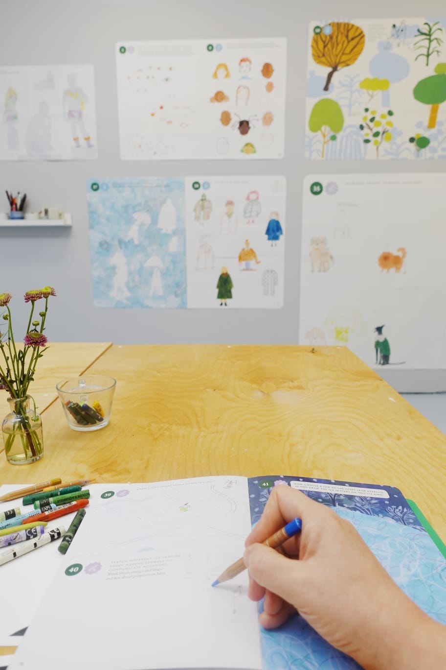 New Book Drawing People - by Viktorija - Pencilcase