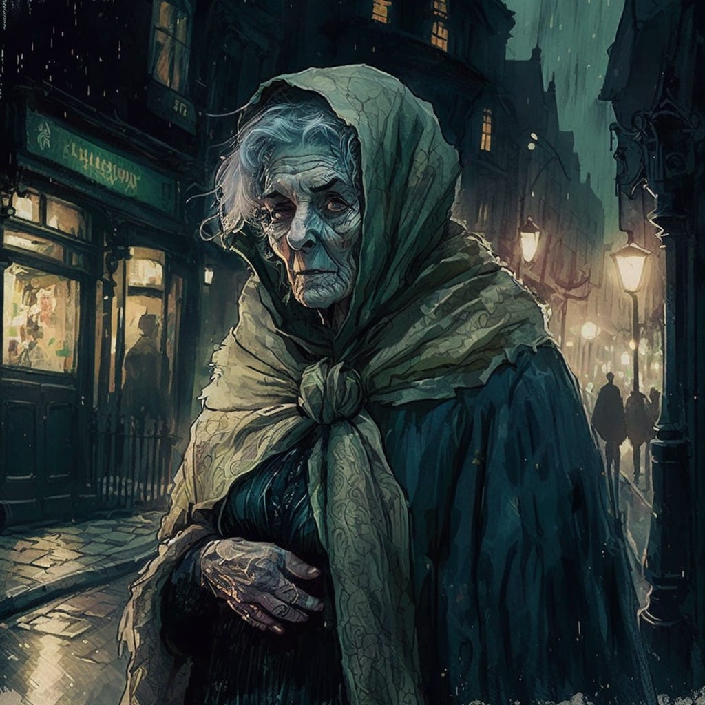 WANTED, DEAD OR ALIVE: ADRUS, AKA "GRANNY CLAW"