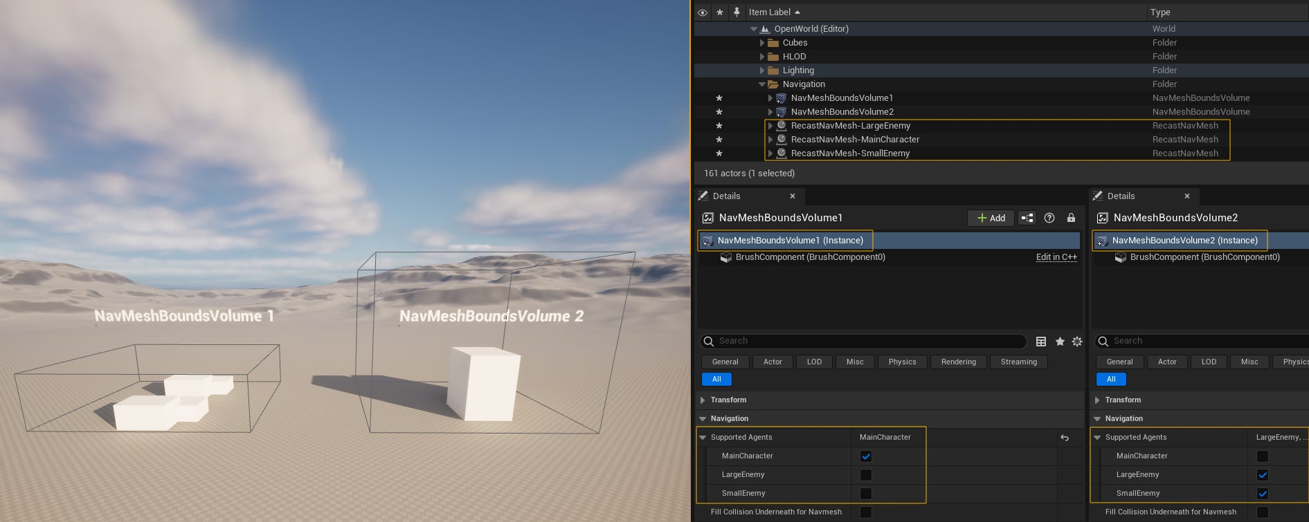 Static NavMesh Generation - by Hussein Khalil