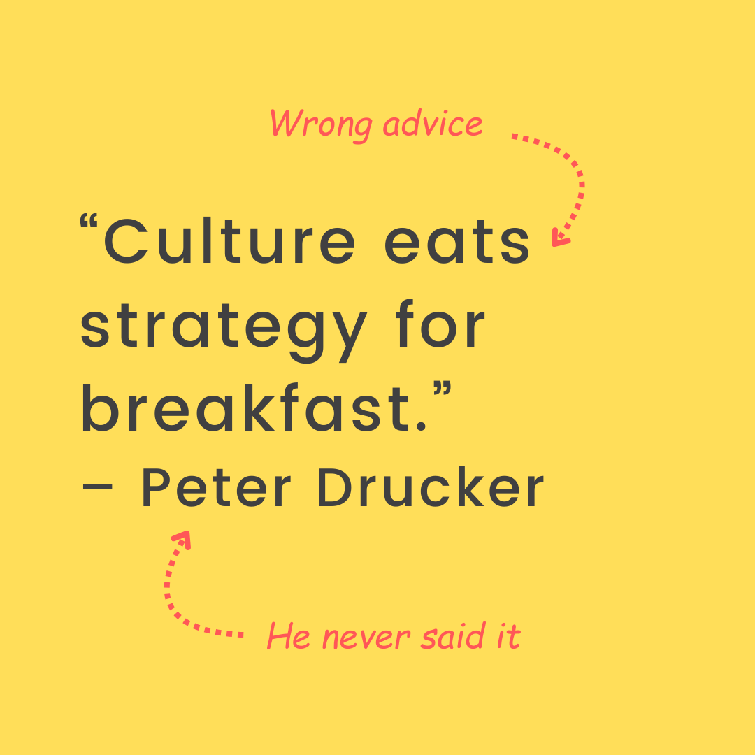 Dangerous Advice for Culture (and Business) – Your Shot of Fearless ...