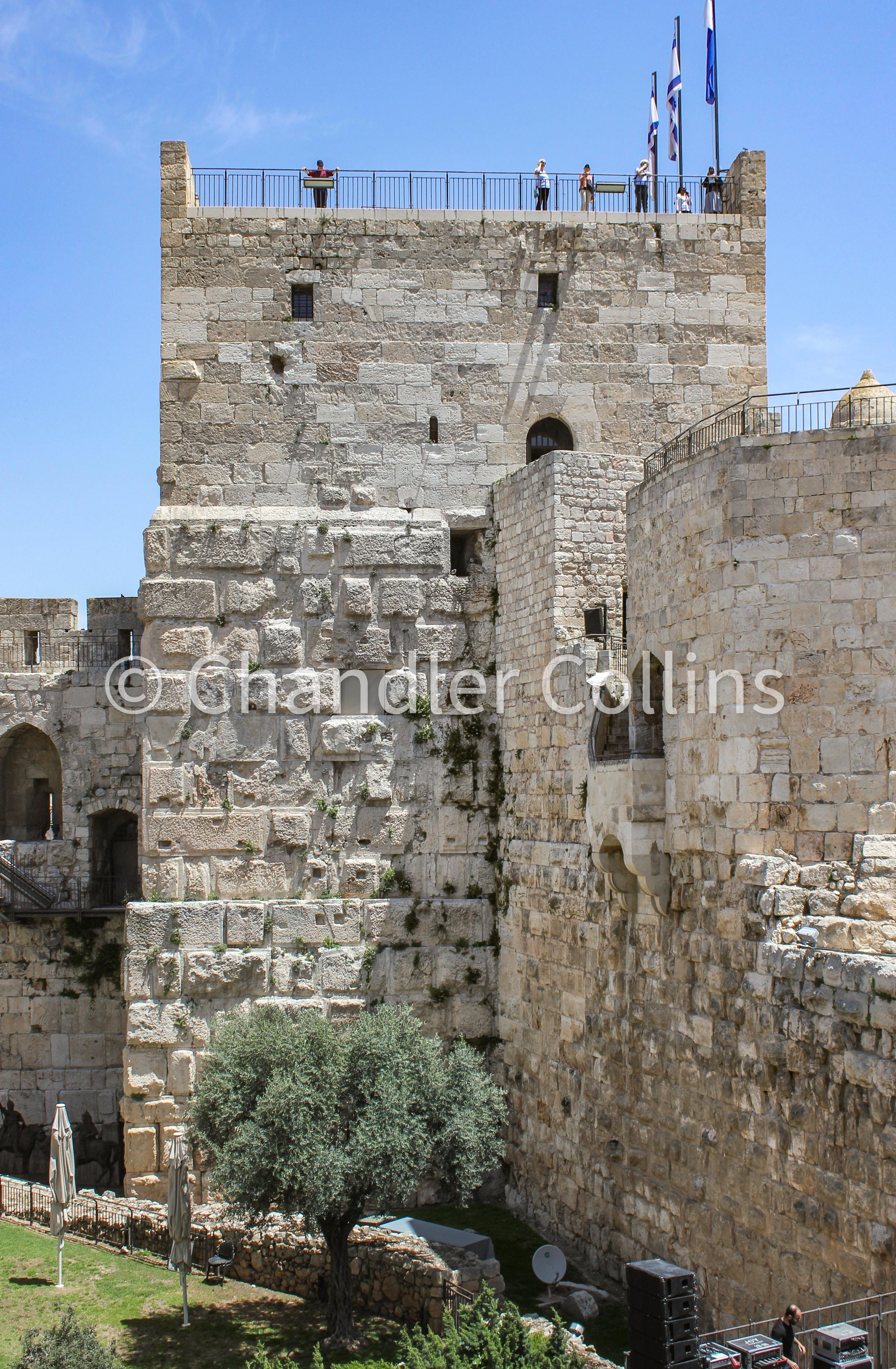 What Was the Tower of David's Ancient Name?