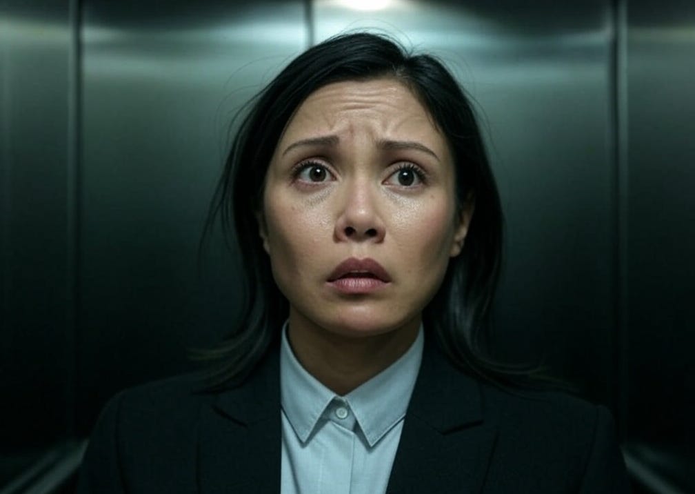 The Elevator to Nowhere - Anthony Bahn's Author Substack