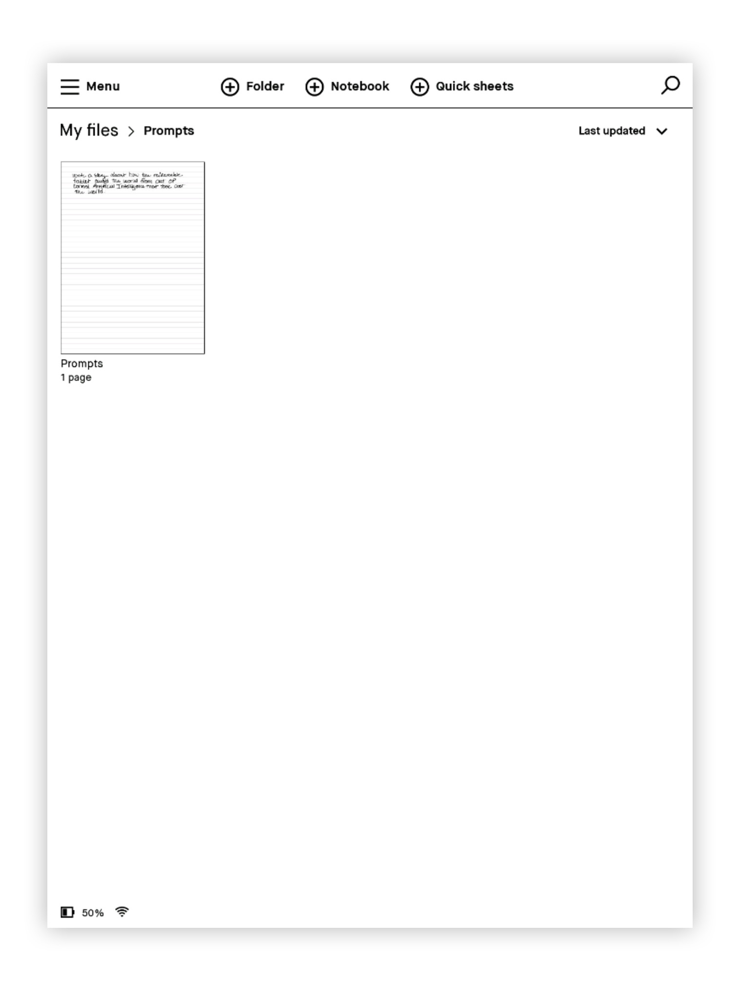 Generating AI Content on The reMarkable 2 - Nickcast