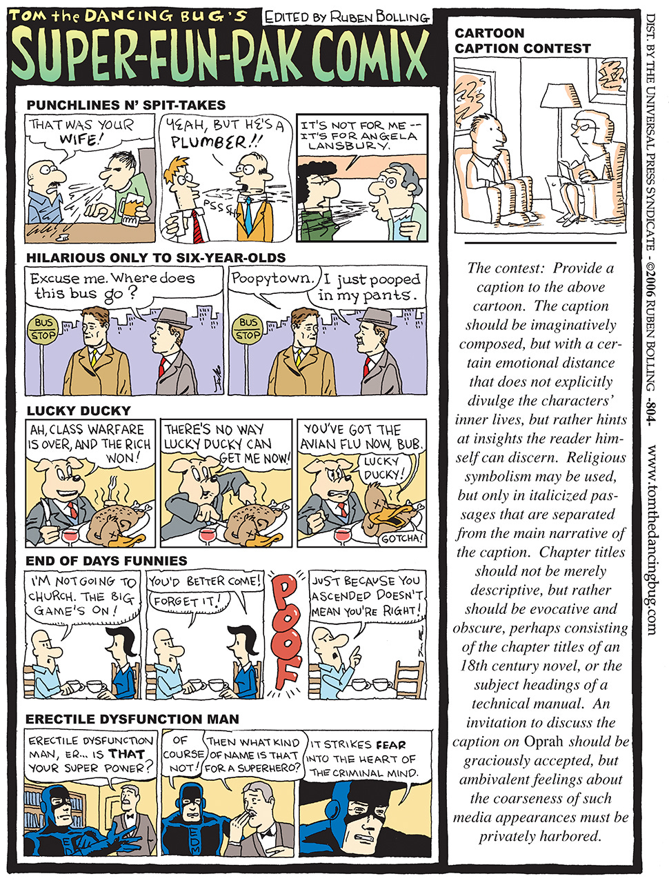 My best comic ever - by Ruben Bolling