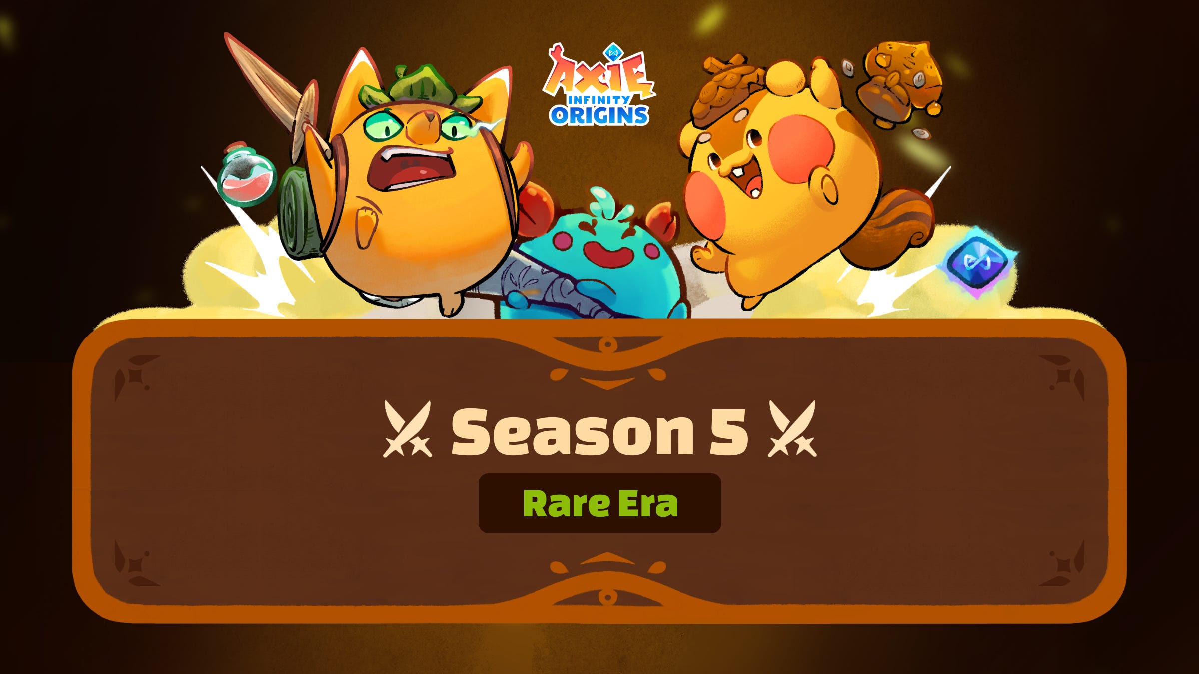 Origins Season 5 Is LIVE! - by Axie Infinity - The Lunacian