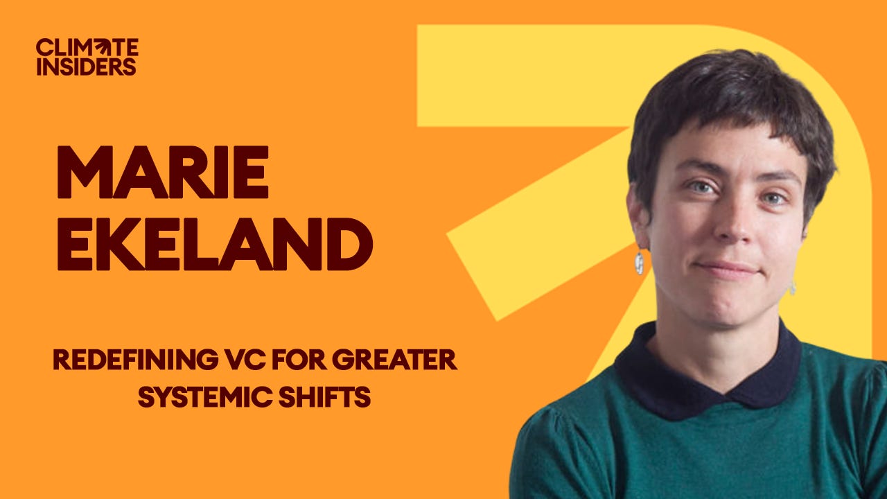 Pioneering A New VC Model To Drive Systemic Change (ft Marie Ekeland of 2050)