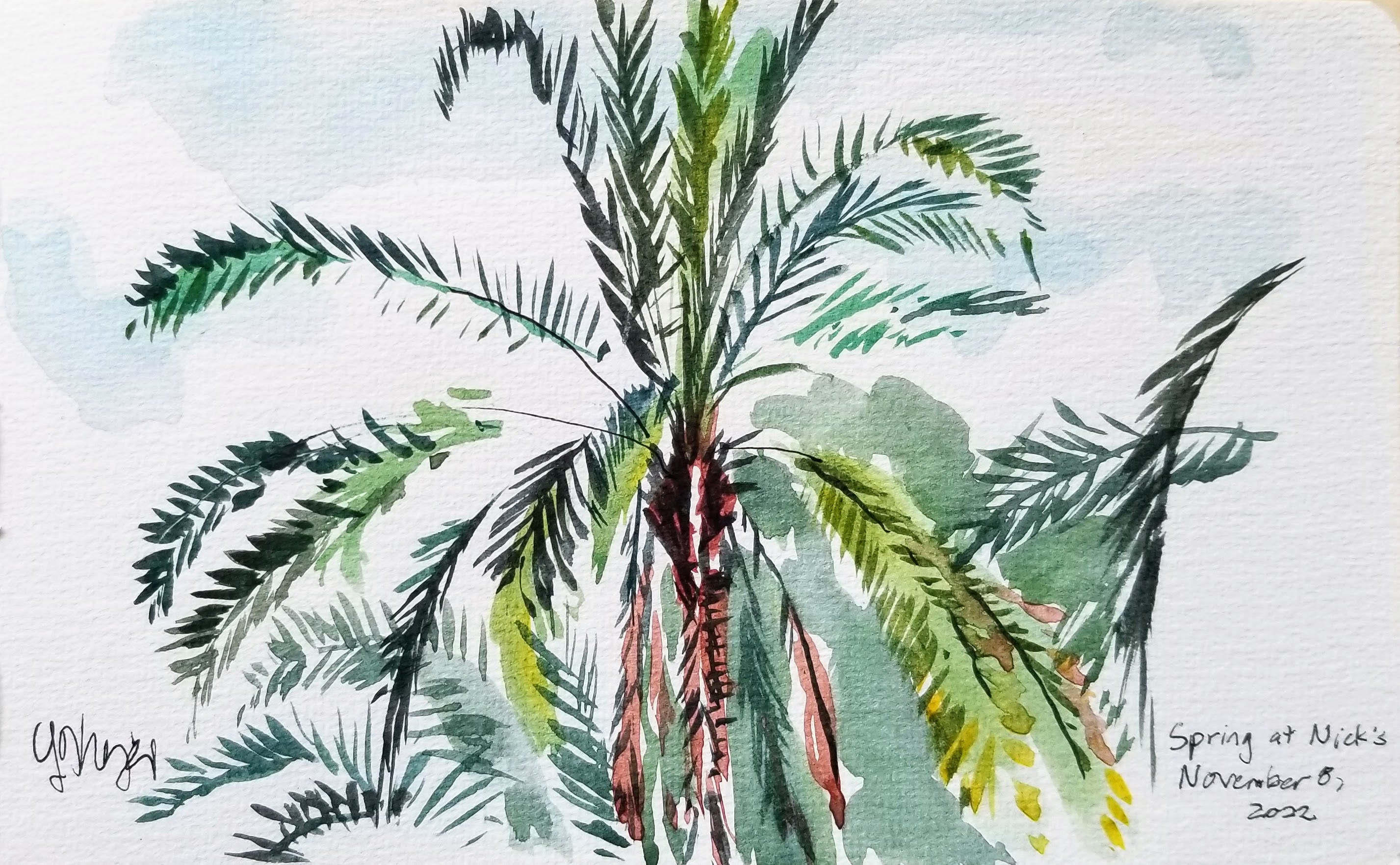 Florida Watercolor Memories, Part 2 - by Zoungy Kligge