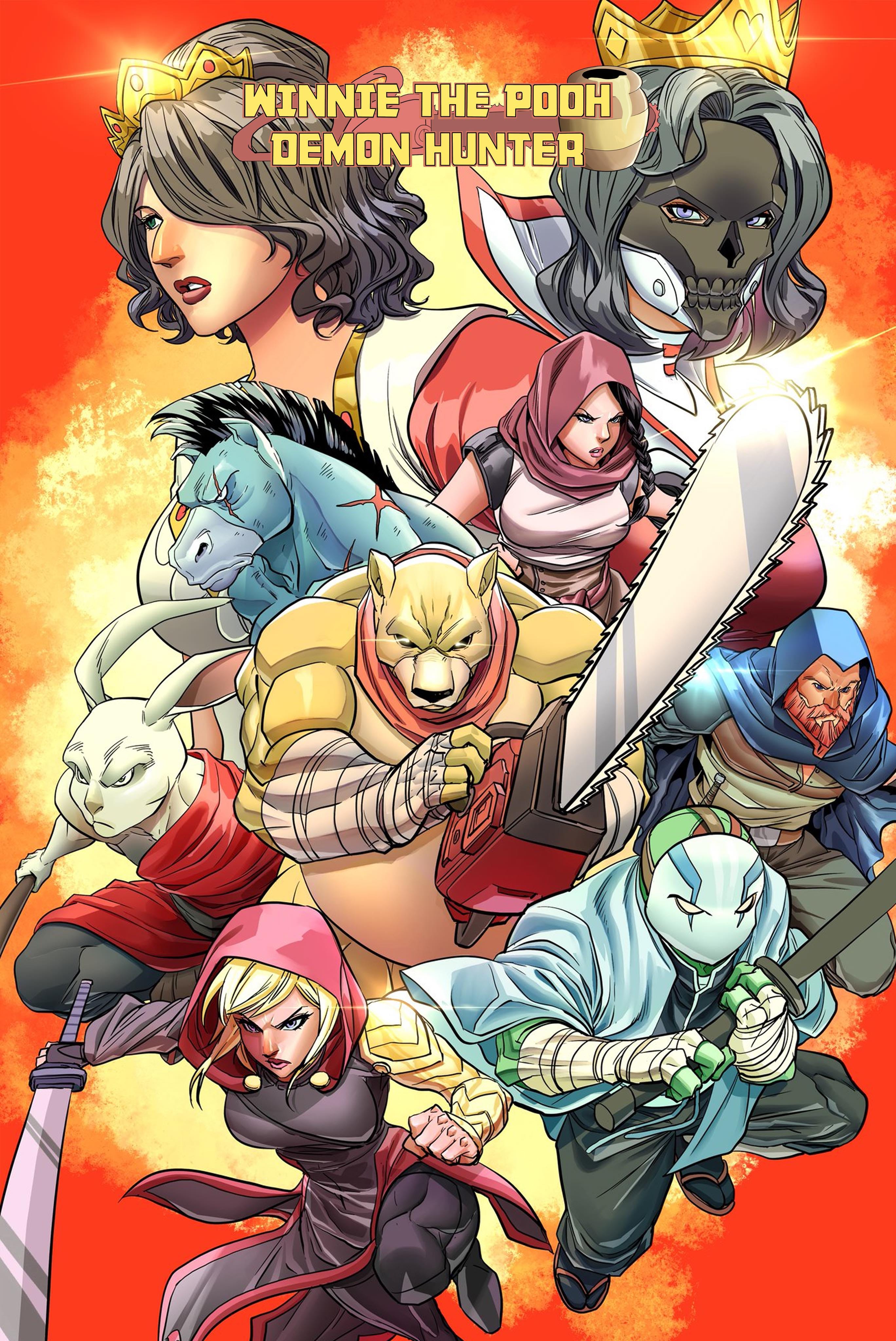 Winnie the Pooh Demon Hunter 3 is now on Kickstarter!