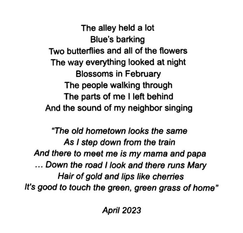 The Alley - Janis Isabel's Substack