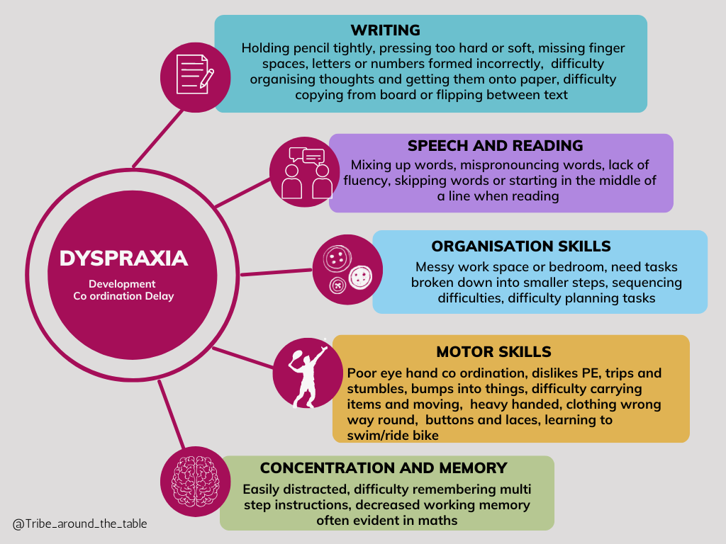 Dyspraxia / Developmental Co ordination Disorder
