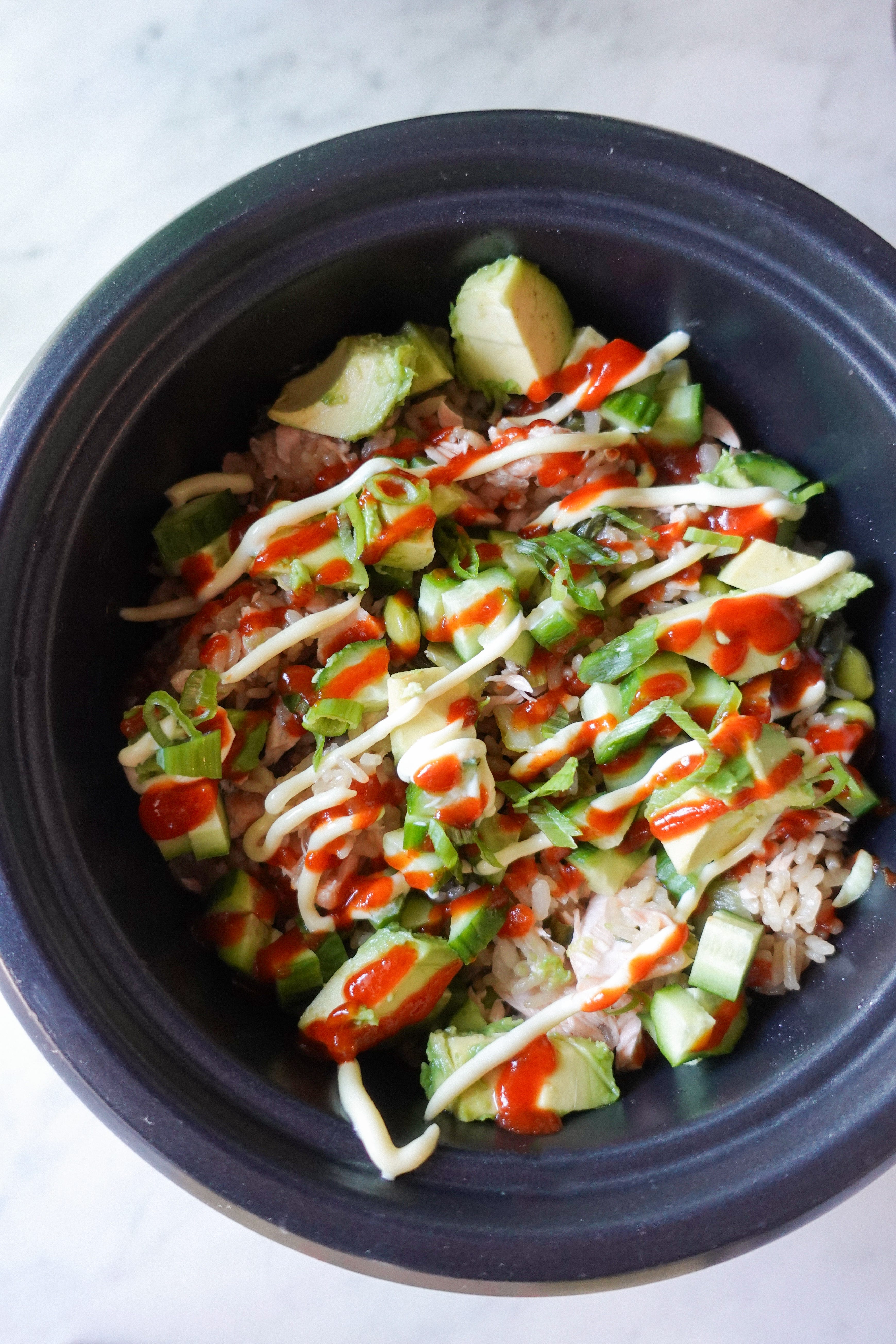 Rice Cooker Meal: Salmon Rice Bowl - by Kylie Sakaida