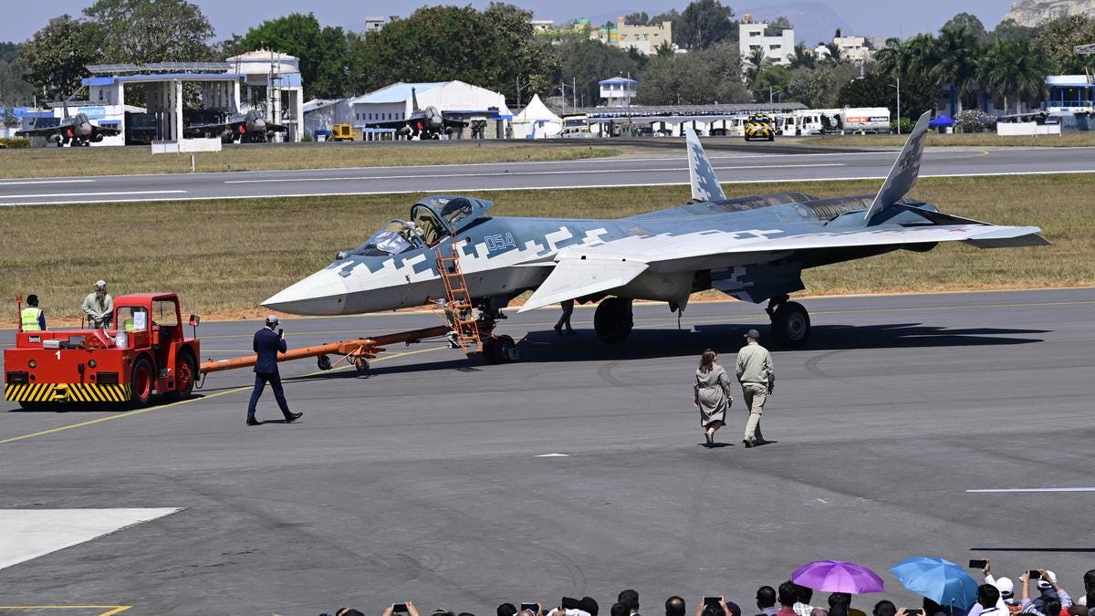 Russia Re-Pitches Stealth Fighter Jet To India
