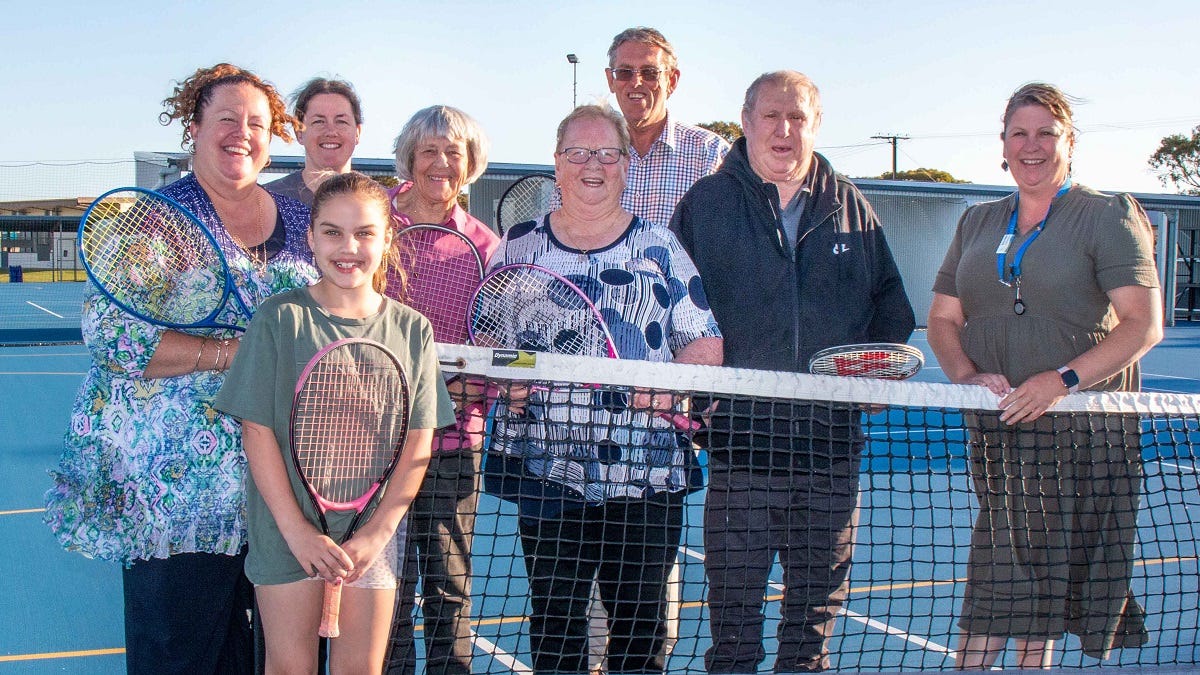 Tennis is coming back to Tailem Bend - by Glenn Power