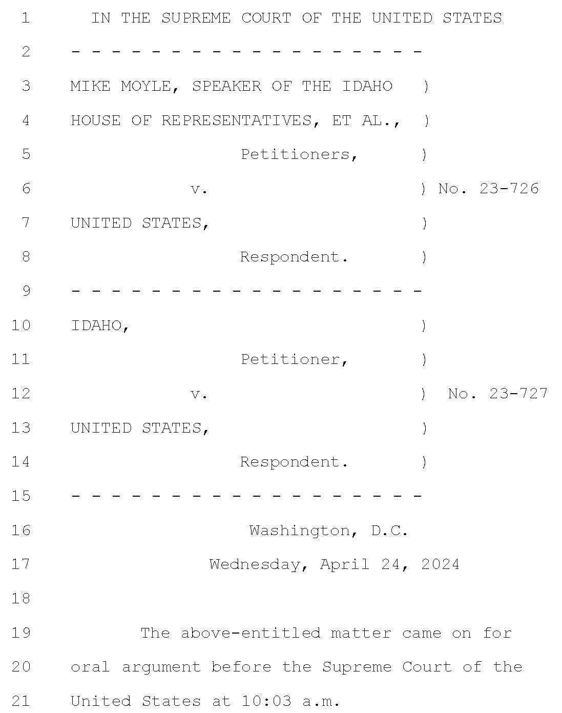 Bonus 77: Why You Should Listen to the EMTALA Oral Argument Bonus 77: Why You Should Listen to the EMTALA Oral Argument