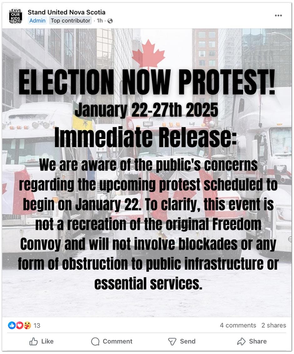 Freedom Convoy Leaders are Trying to Stop a Planned ‘Election Convoy ...