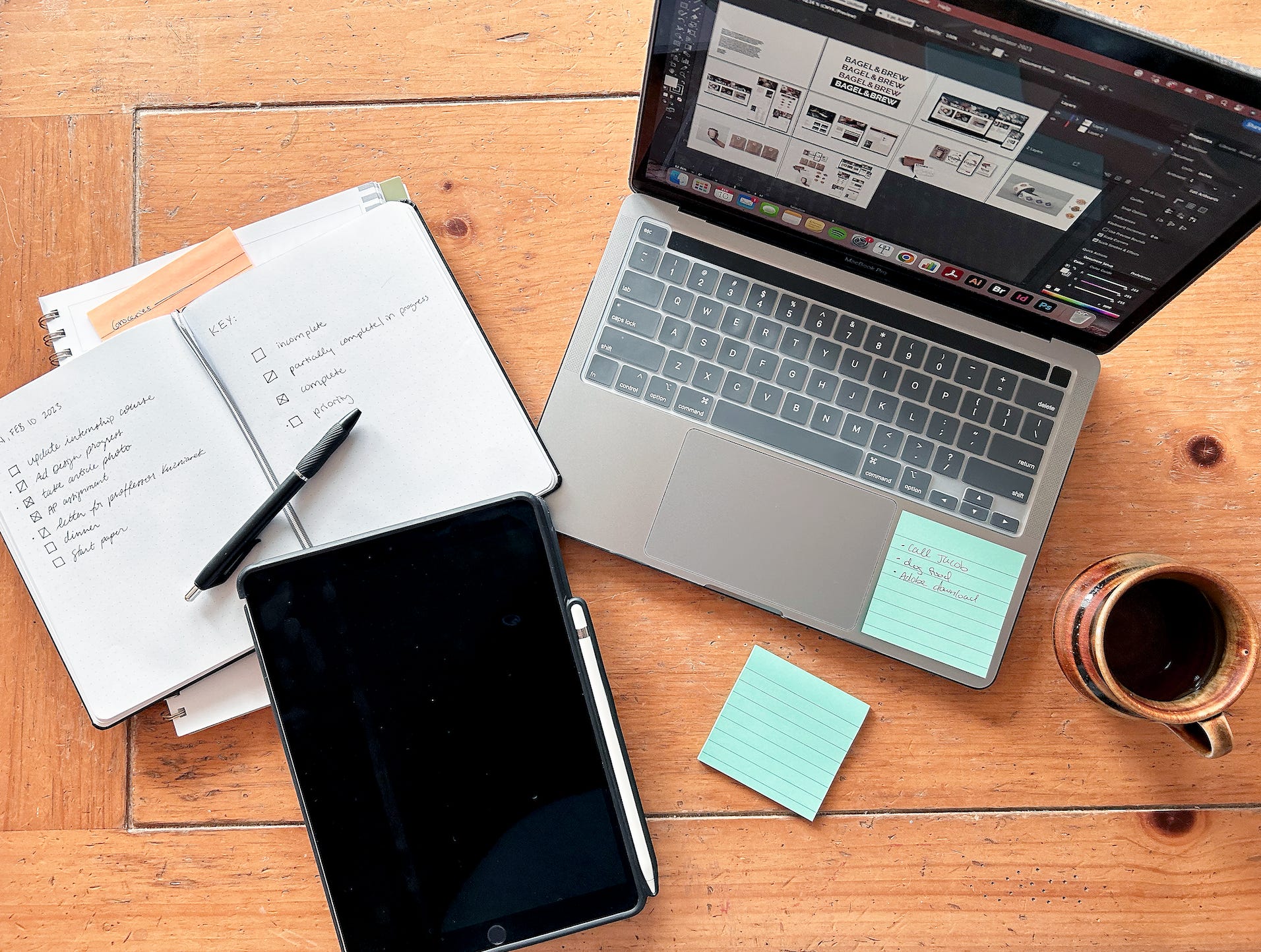 Staying organized in graphic design school, with a tip from an industry ...