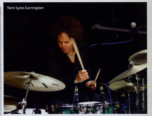 Terri Lyne Carrington - by Steven Cerra