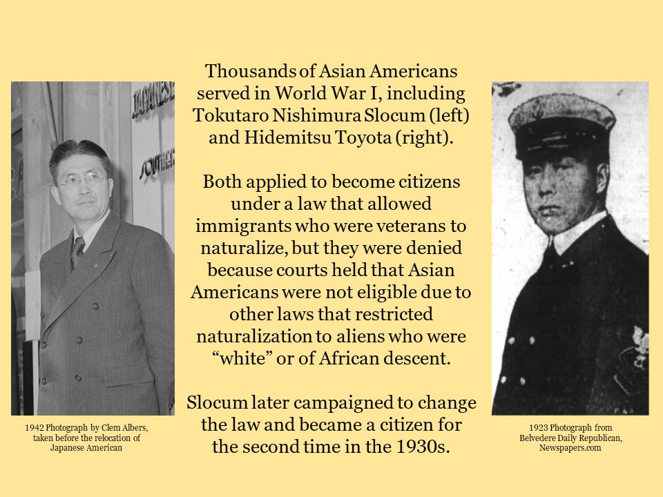 22: How Asian-American WWI Veterans Were Denied and Then Won Their ...