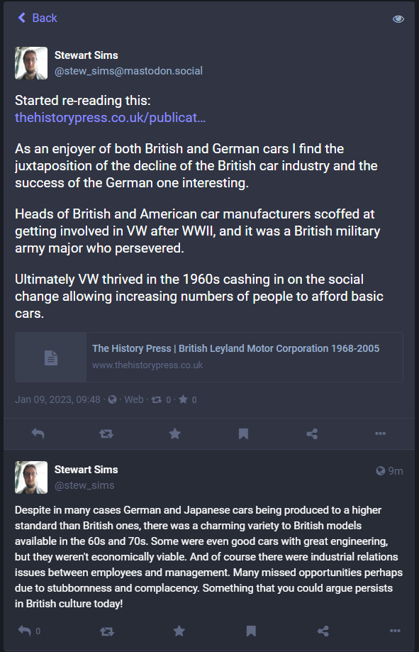 A new year is a time for reflection - by Stewart Sims