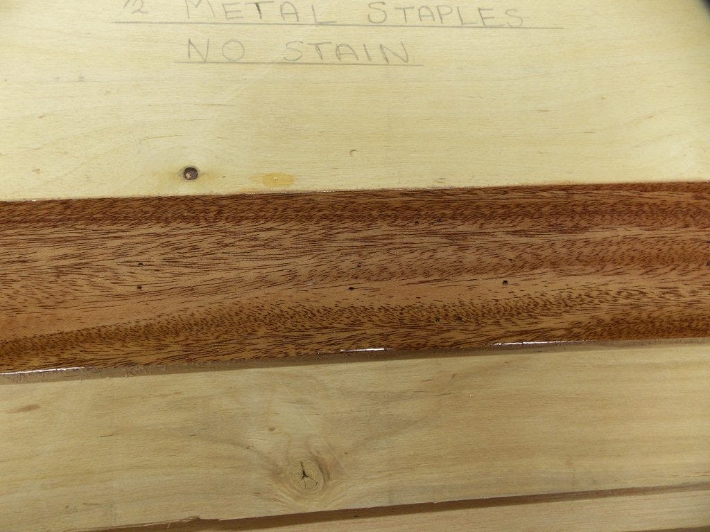 Raptor Plastic Staple to Metal T50 Staple Comparison