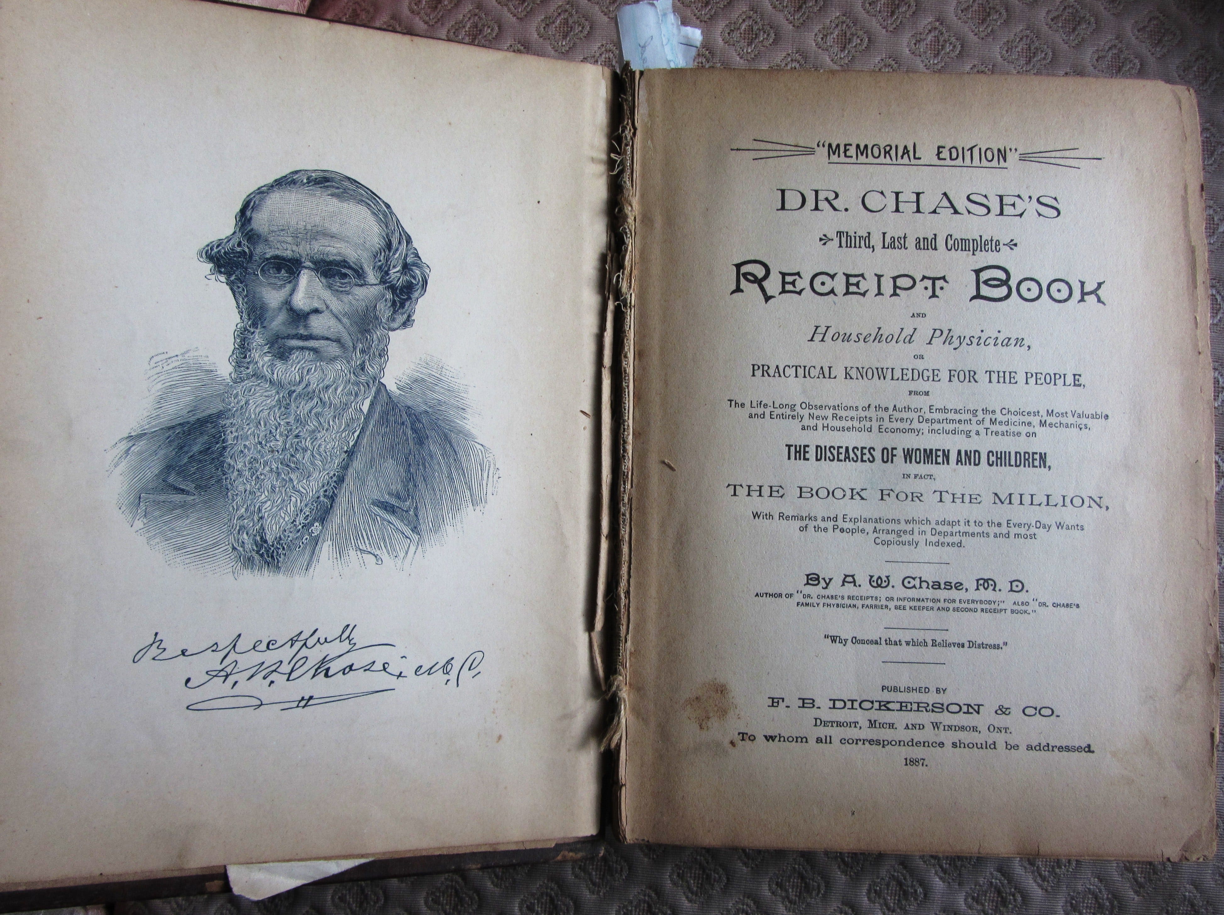 The Amazing Dr. Chase - by Janet Trull - Backroad Stories