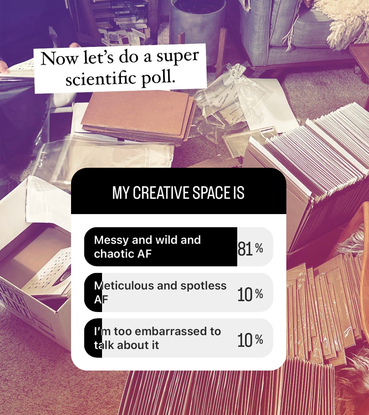 The Mess of a Creative Space