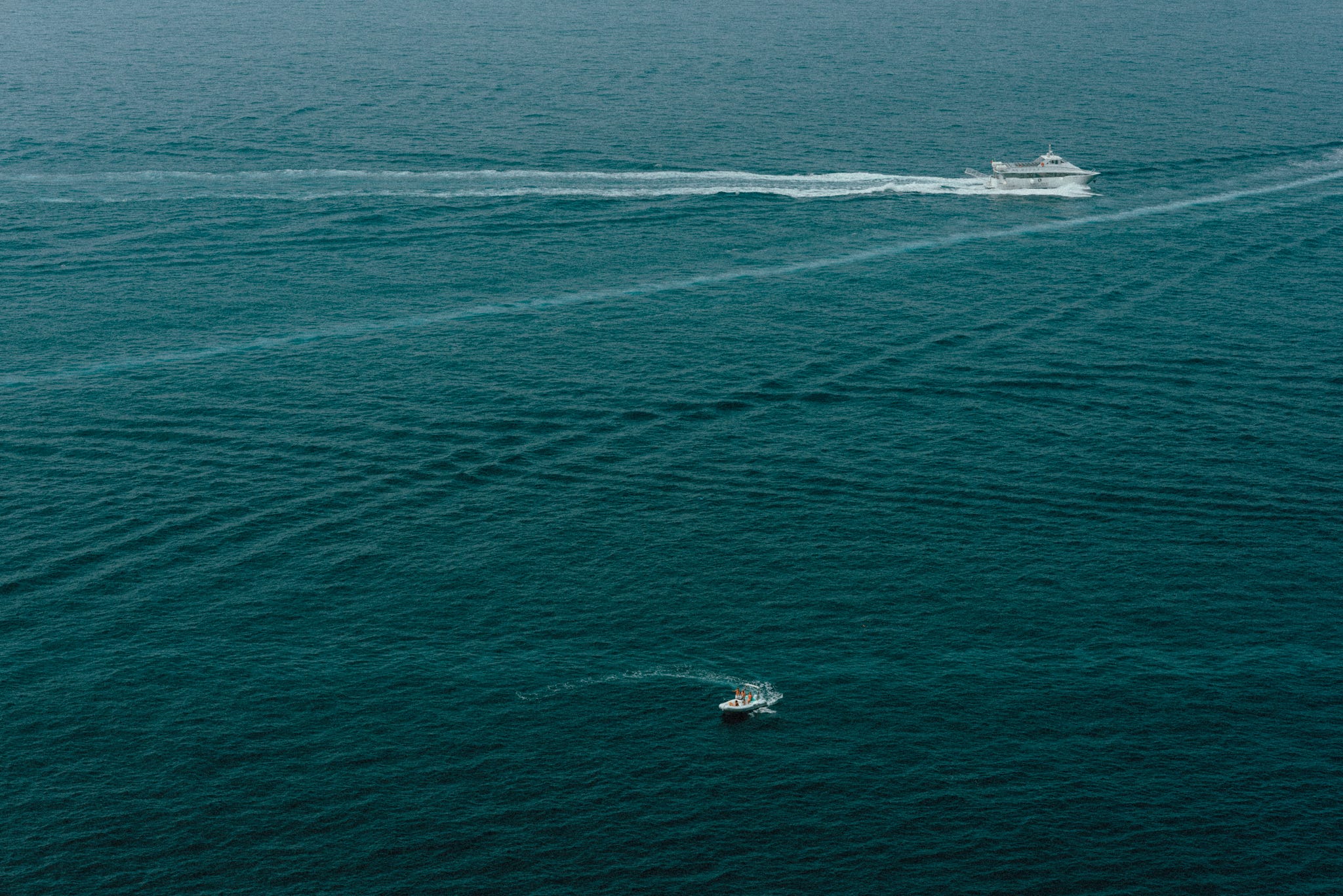 The Amalfi Coast is Blue - by Augusta Sagnelli - Baby Blue