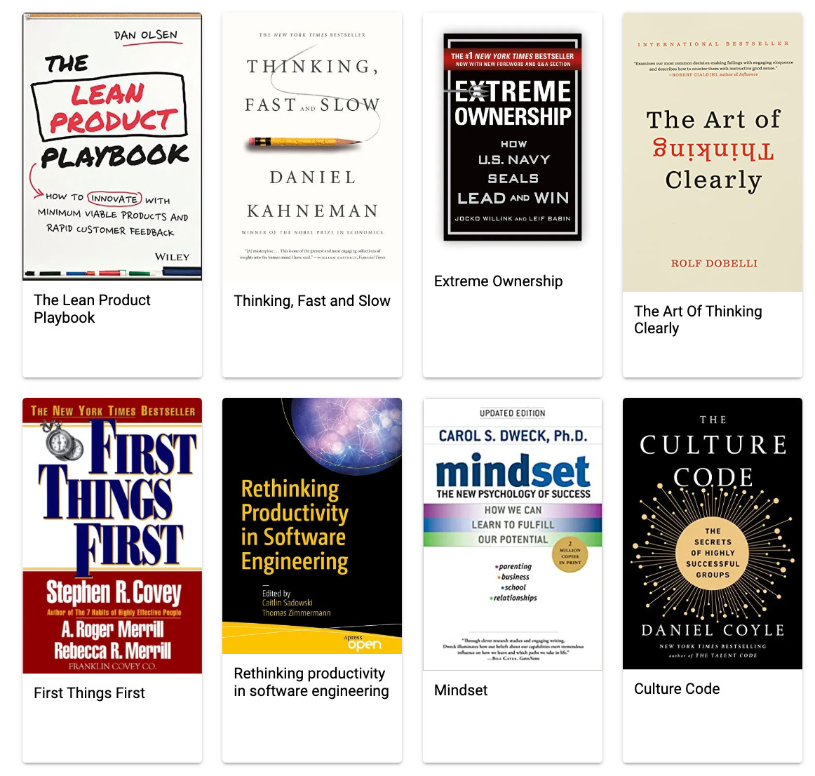 Soft Skills books for developers - by Addy Osmani - Elevate