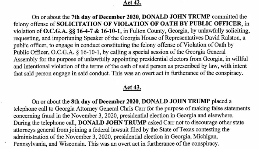 Overt Acts and Predicate Acts, Explained - by Ken White