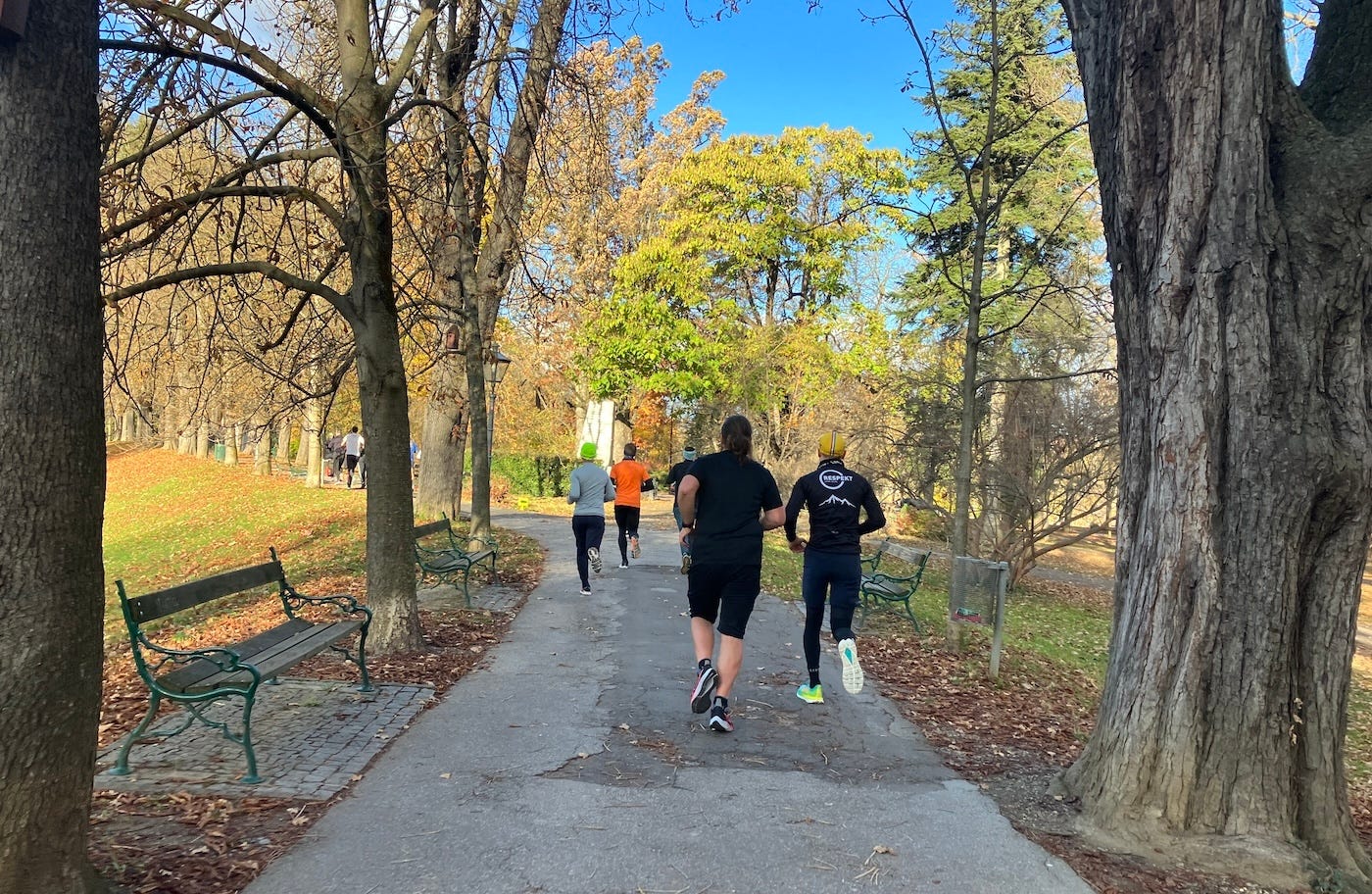 Stadtpark parkrun, Graz - by John Matthews