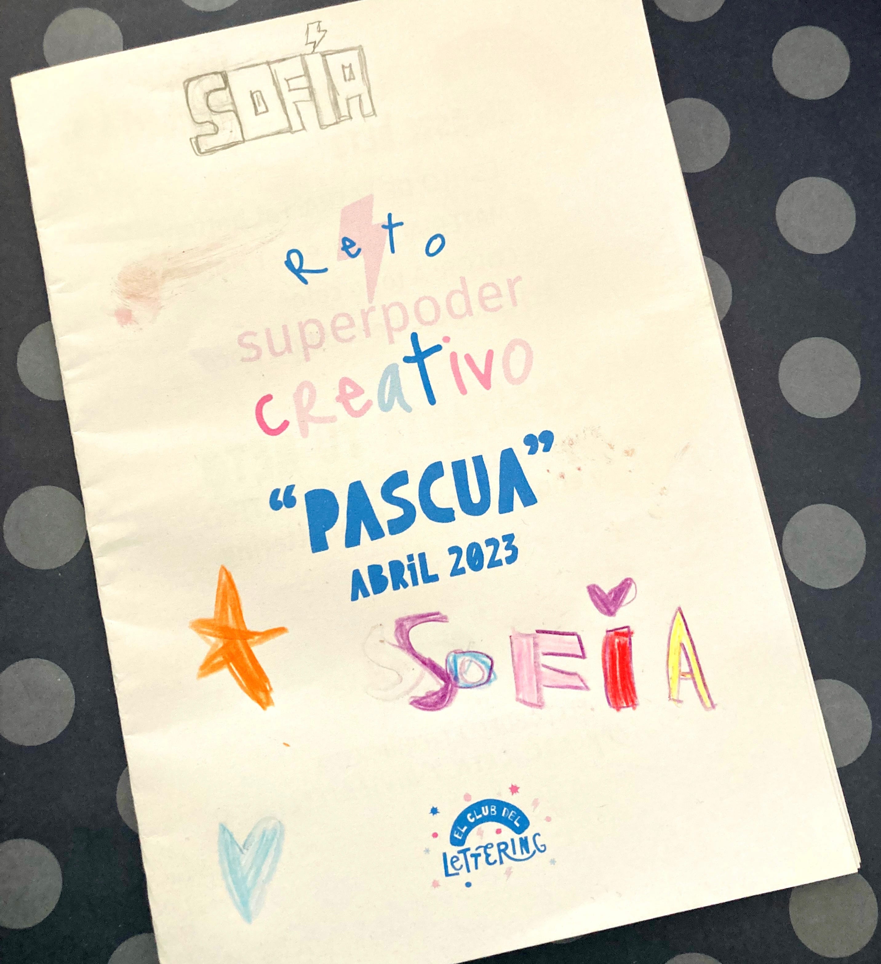 ⚡️🗒 ESPECIAL PASCUA - Cuaderno y plantilla