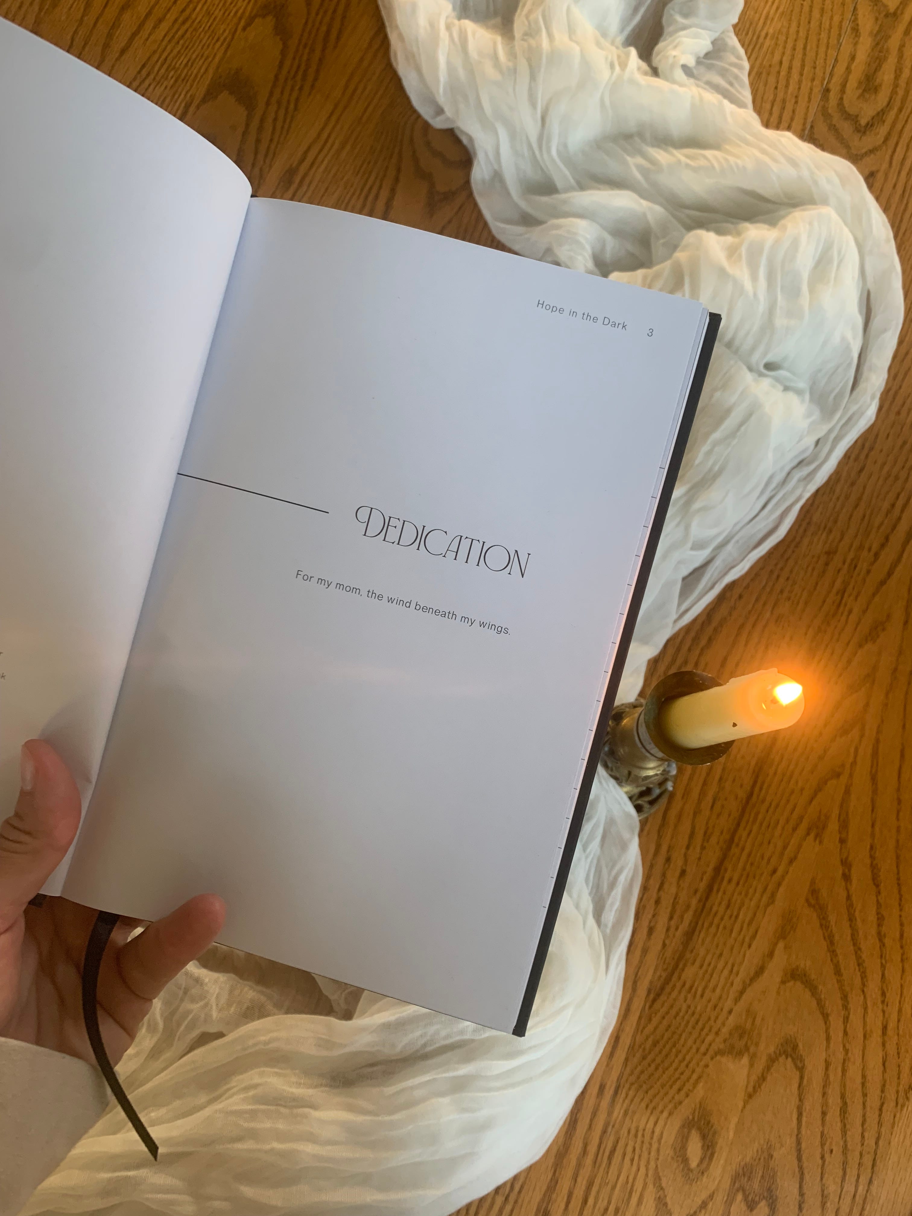 Hope in the Dark - by Geneva Eby - One Brave Thing