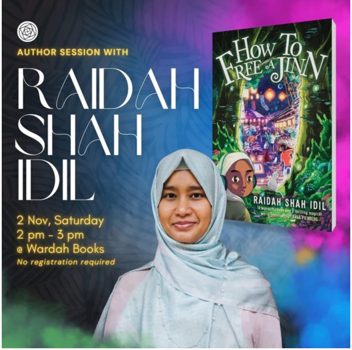 Singapore book launch - by Raidah Shah Idil - Raidah Writes
