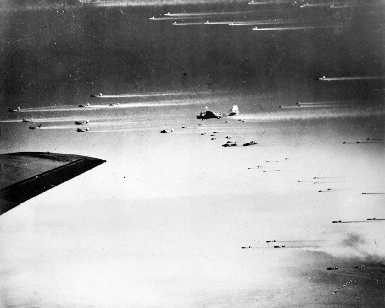 The 'Mighty Eighth' in action over Germany