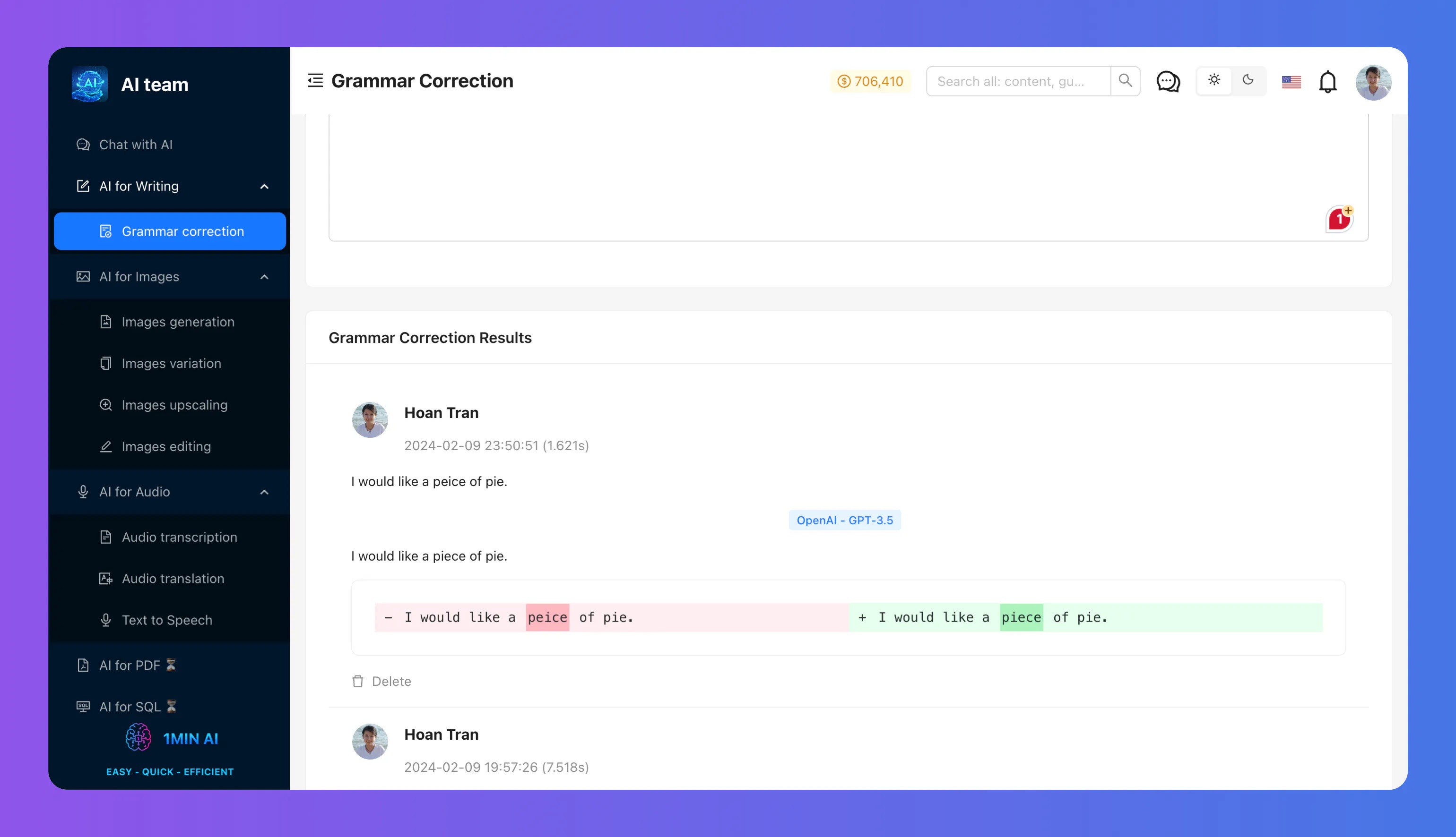 🔮 Weekly AI Innovations #2: Grammar Correction 🔮 Weekly AI Innovations #2: Grammar Correction