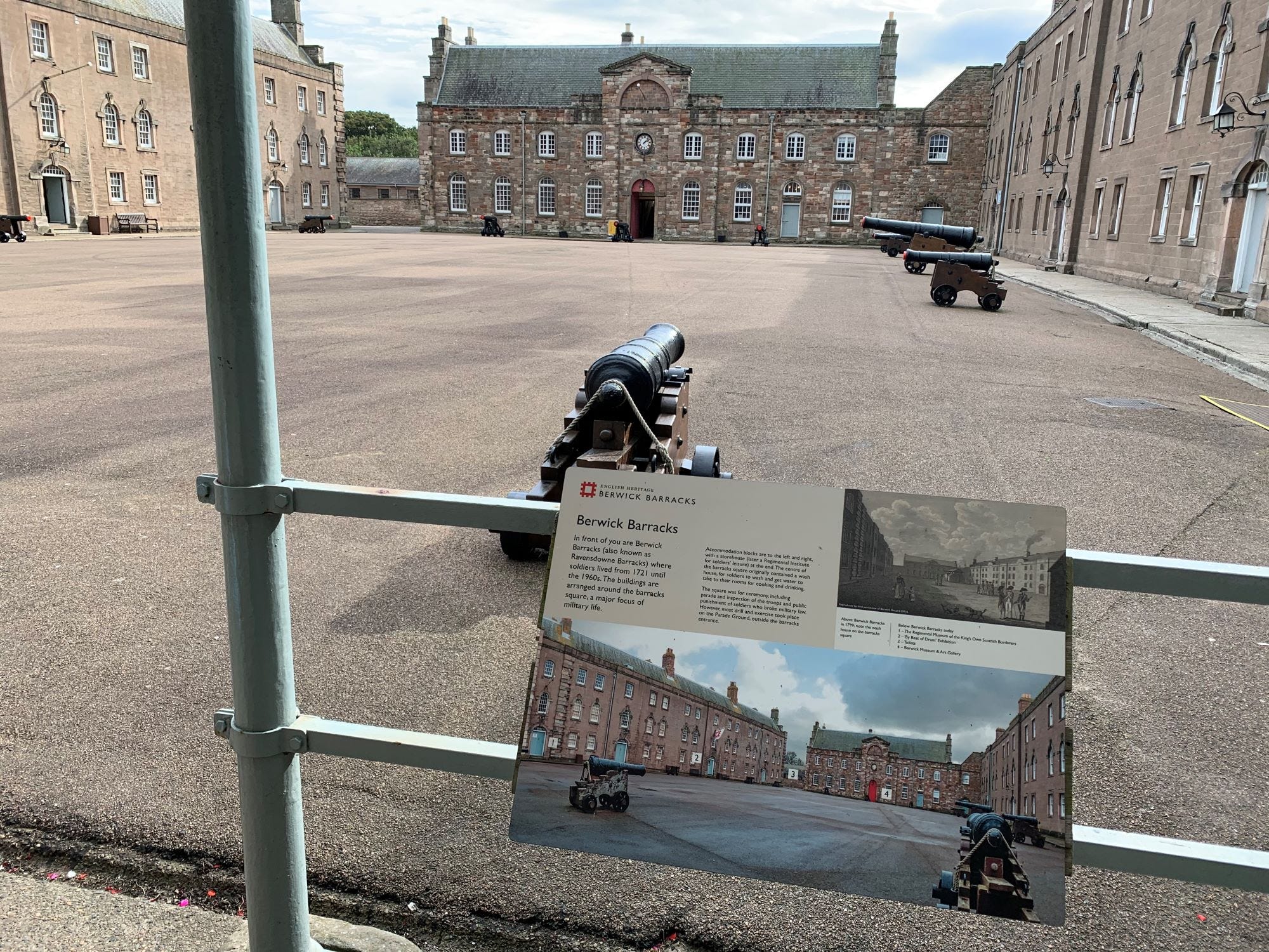 Roll up for Berwick Parade, an artwork to animate the historic barracks