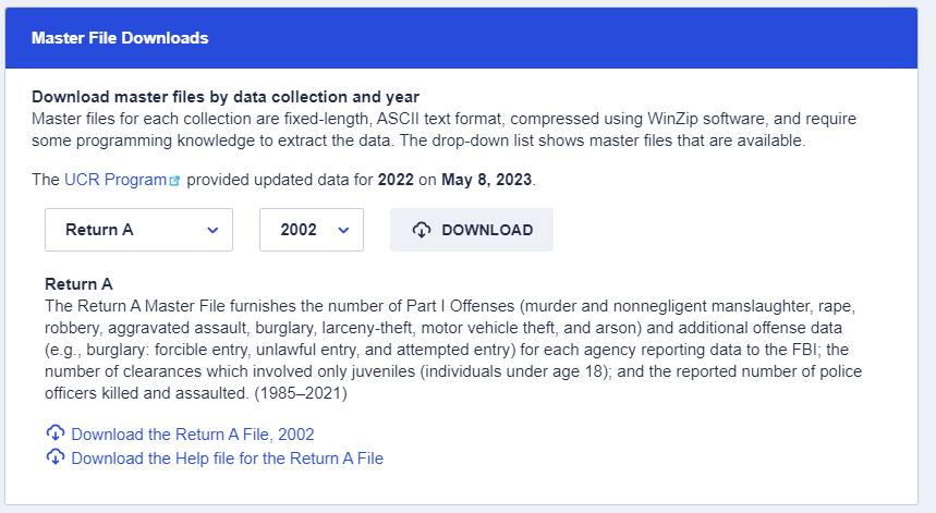 The Crime Data Explorer For Dummies - by Jeff Asher