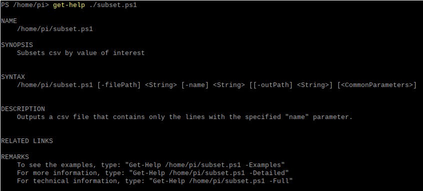 Getting work done with PowerShell on Linux