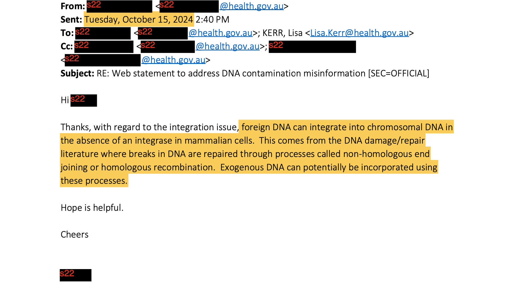 mRNA contamination of DNA: Yale researchers have found Covid spike ...