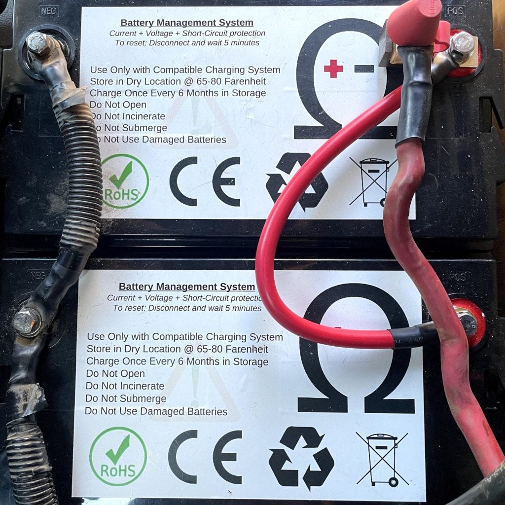 Upgrading My Camper Van Electrical System to Lithium Batteries