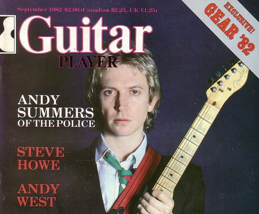 Andy Summers of the Police: Our Complete 1982 Interview (HD Audio)